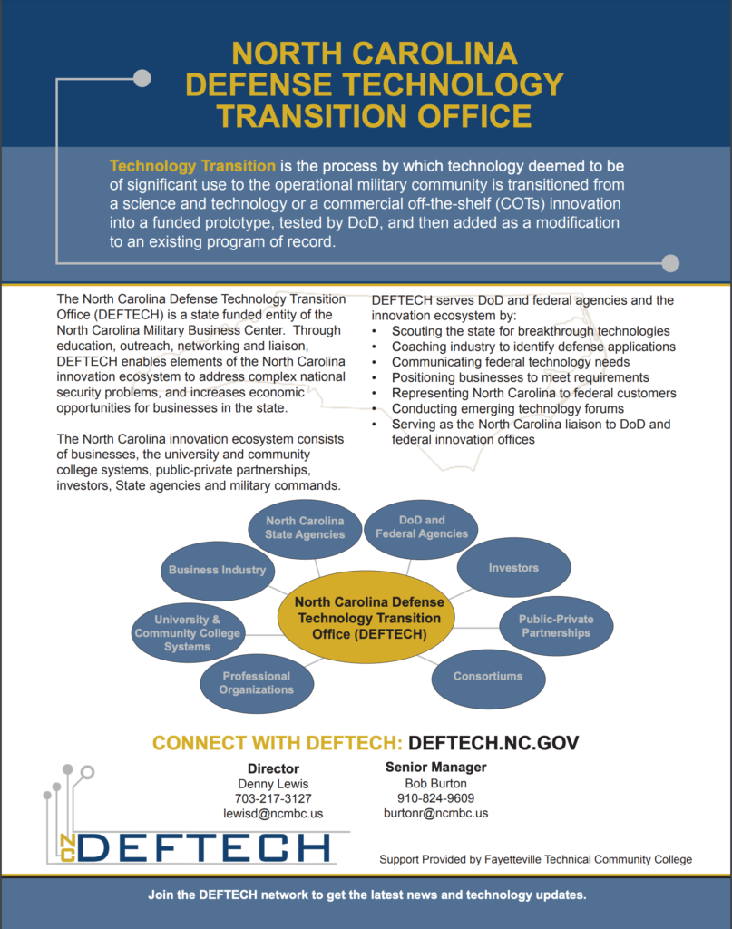 Defense Technology - Research Triangle Regional Partnership